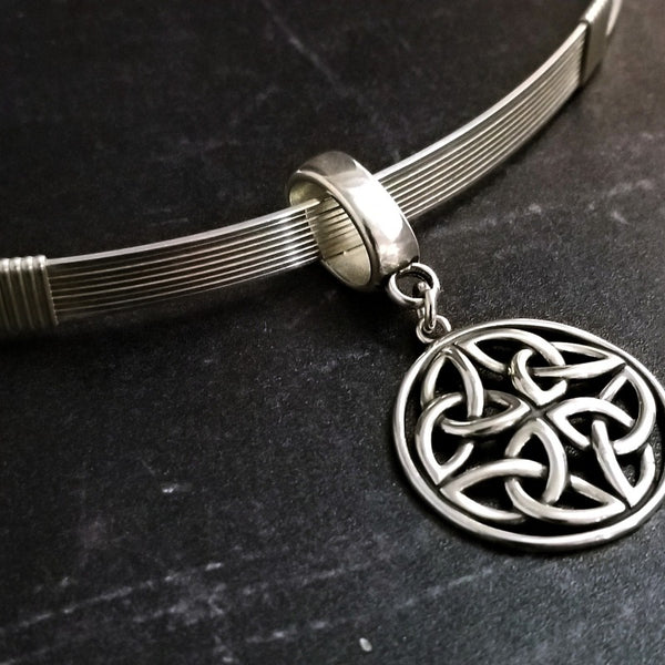 LODI COLLAR with TRIQUETRA KNOT (Sterling) – MY SECRET HEART STUDIOS