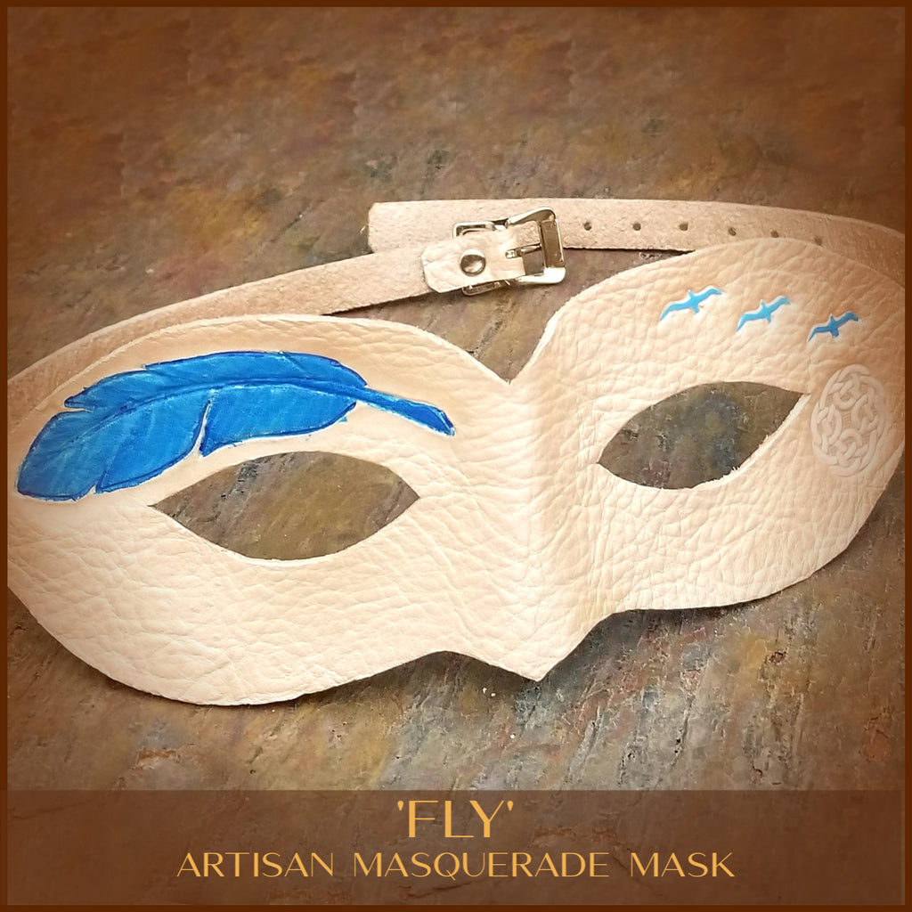 Masquerade Mask 'FLY' {One Of A Kind} – MY SECRET HEART STUDIOS