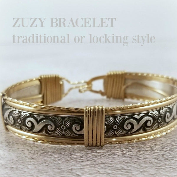 ZUZY Traditional Bracelet, Sterling with Gold Accents – MY SECRET HEART ...